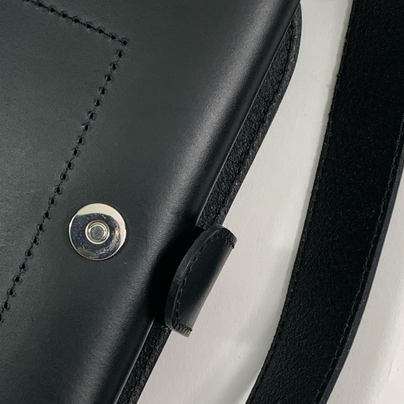 COS | Bags | Cos Black Detachable Leather Belt Bag New | Poshmark